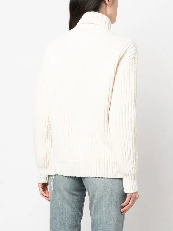 Dsquared2 Distressed Roll-neck Jumper