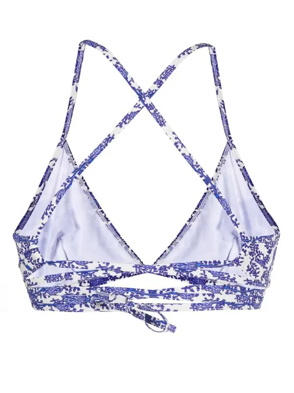 Isabel Marant Étoile Floral-print Bikini Top