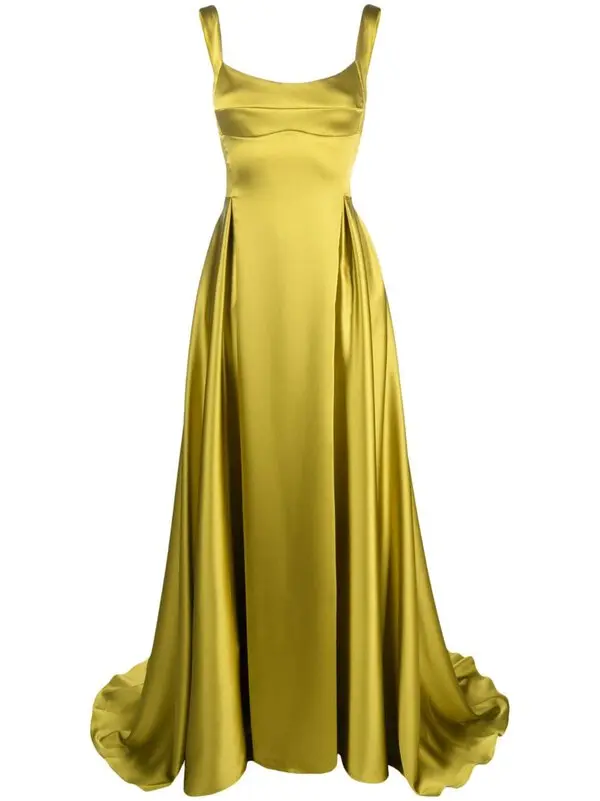white christmas dresses Serenity Majestic Black Strapless Silk Satin Maxi Dress main image 0