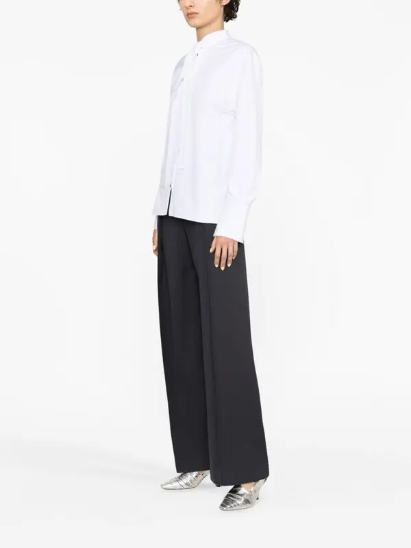 JIL SANDER Bow-detailed Shirt