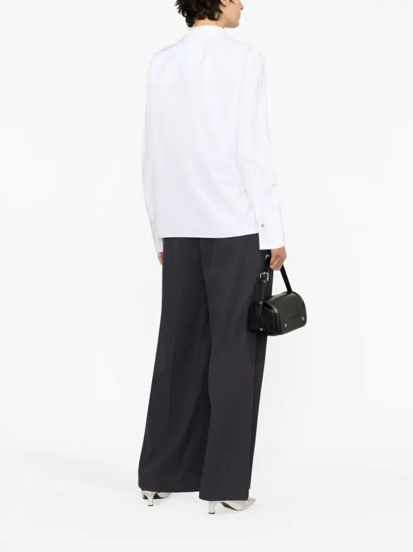 JIL SANDER Bow-detailed Shirt