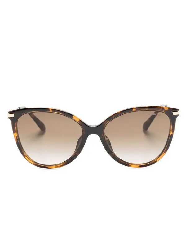 Michael Kors Tortoiseshell-effect Cat-eye Sunglasses