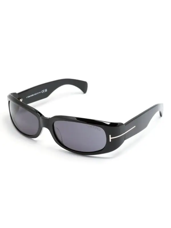TOM FORD T-shaped Rectangle Sunglasses