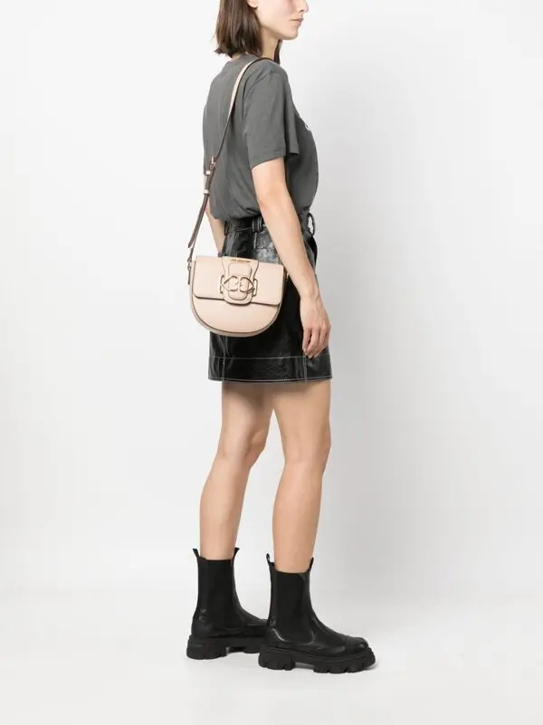 Moschino Heart Buckle Bag
