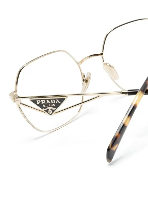 Prada Triangle Logo Glasses