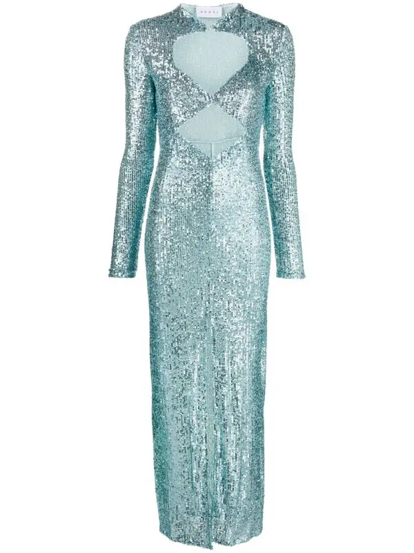Nervi Sequin-embellished Maxi Dress
