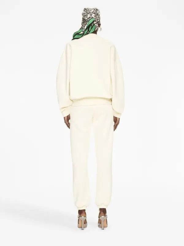 Off-White Logo Cotton Sweatshirt - White