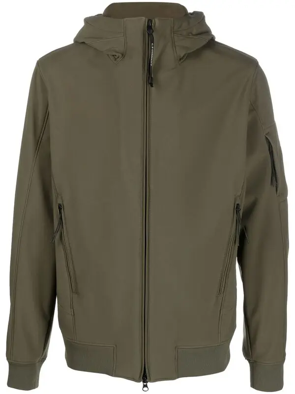C.P. COMPANY Shell-r Zip-up Hooded Jacket
