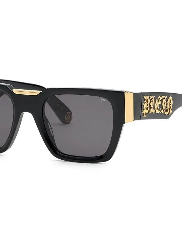 Philipp Plein Logo-plaque Square-frame Sunglasses
