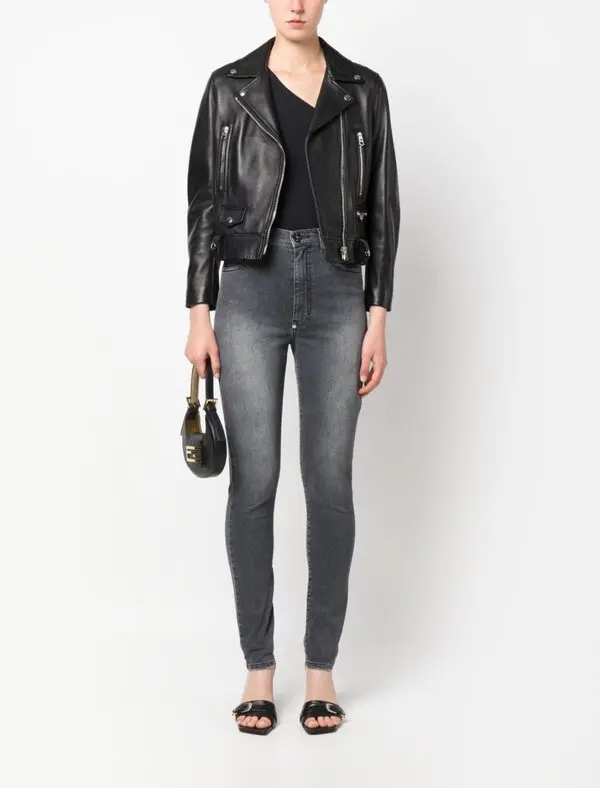 Philipp Plein High-rise Skinny Jeans