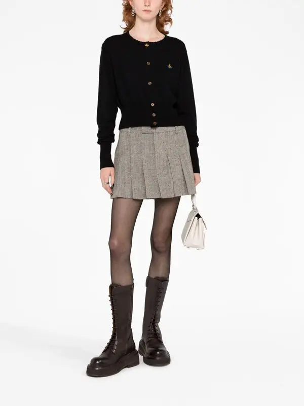 VIVIENNE WESTWOOD Bea Orb Embroidered Cardigan