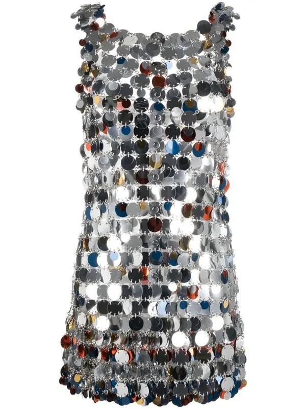 Rabanne Sequin-embellished Minidress