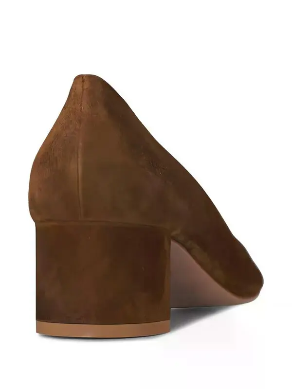 GIANVITO ROSSI Piper Suede Pumps
