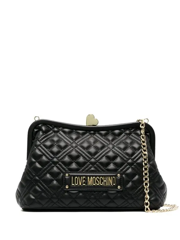 Moschino Logo-lettering Quilted Bag
