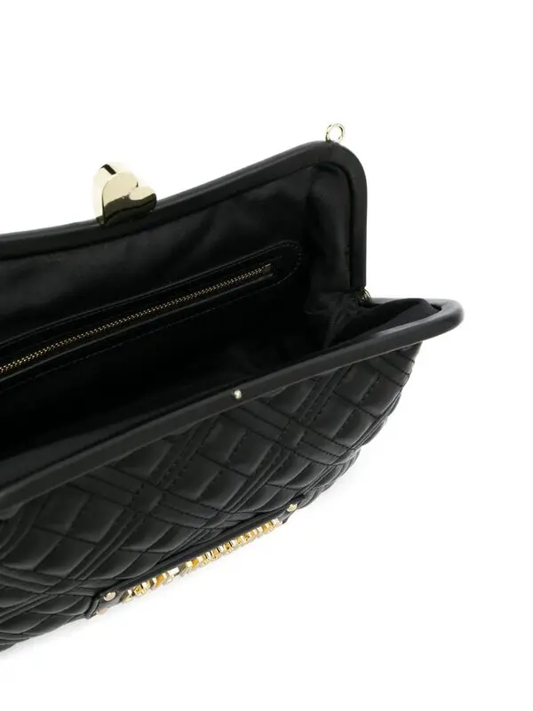 Moschino Logo-lettering Quilted Bag