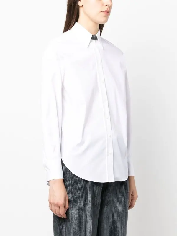 Brunello Cucinelli Monili Bead-embellished Shirt