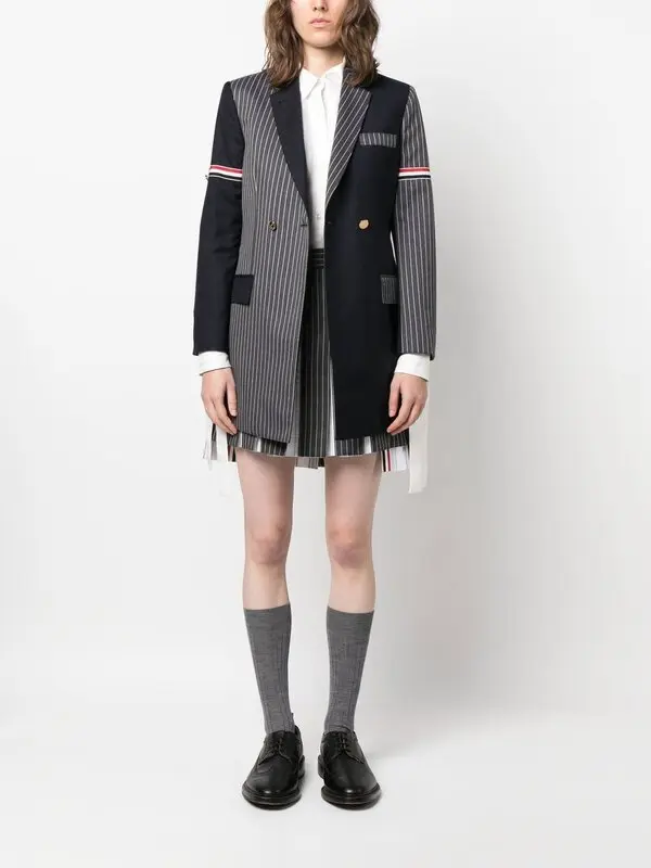 Thom Browne Scarf-cuff Detail Shirt