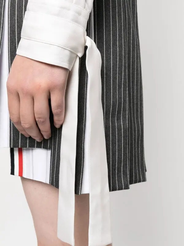 Thom Browne Scarf-cuff Detail Shirt