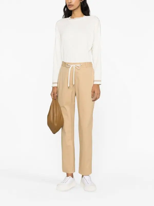 Eleventy Tapered Drawstring Trousers