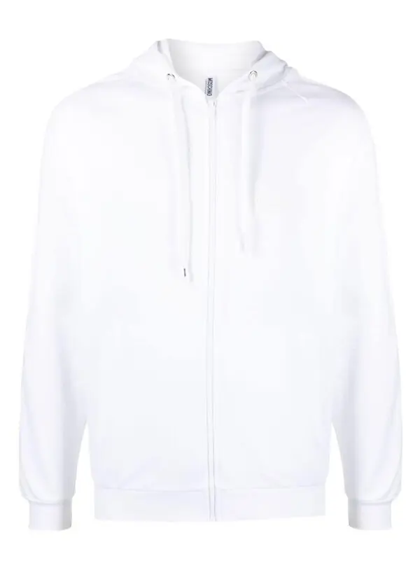 Moschino Long-sleeve Zip-up Hoodie