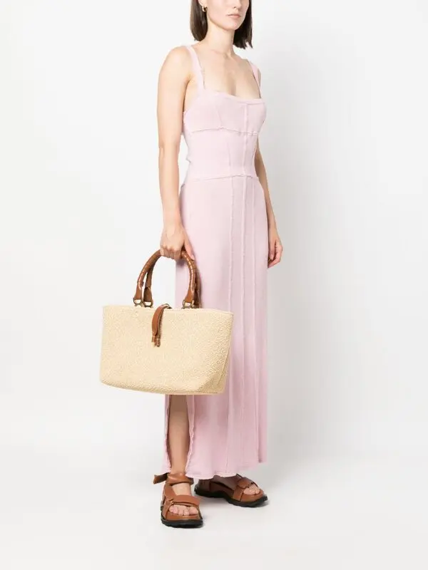 Chloé Marcie Linen Tote