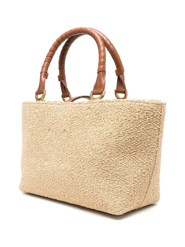 Chloé Marcie Linen Tote