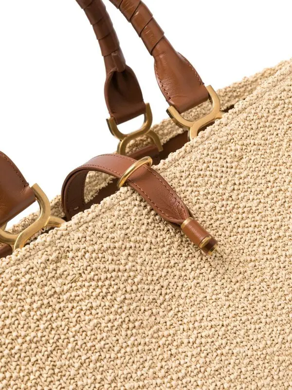 Chloé Marcie Linen Tote