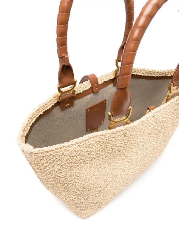Chloé Marcie Linen Tote