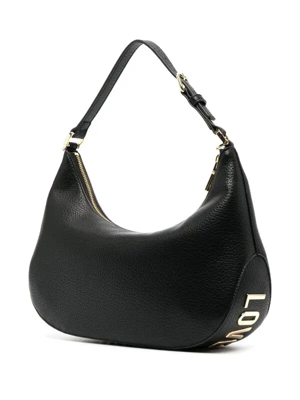 Moschino Logo Lettering Hobo Bag