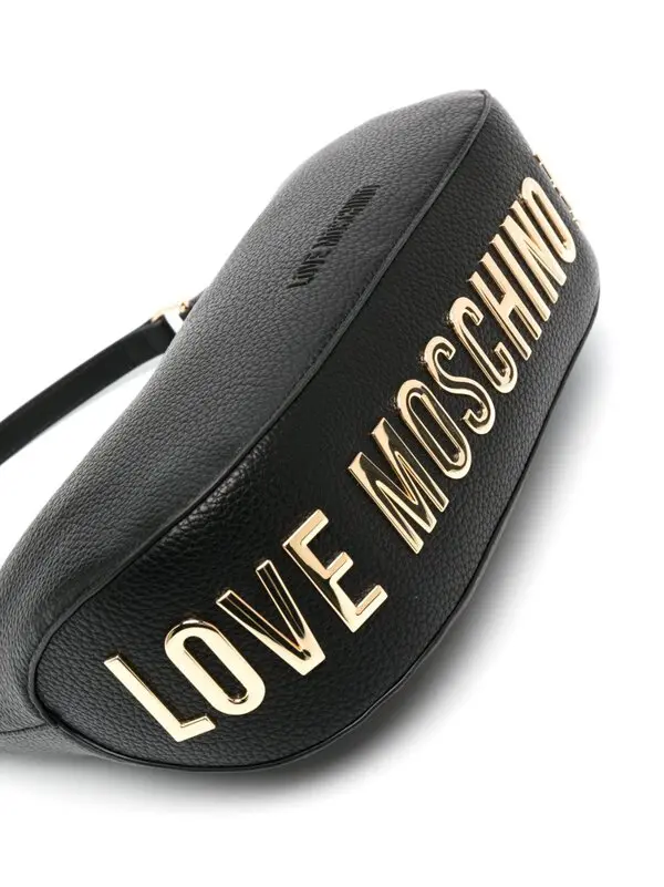 Moschino Logo Lettering Hobo Bag