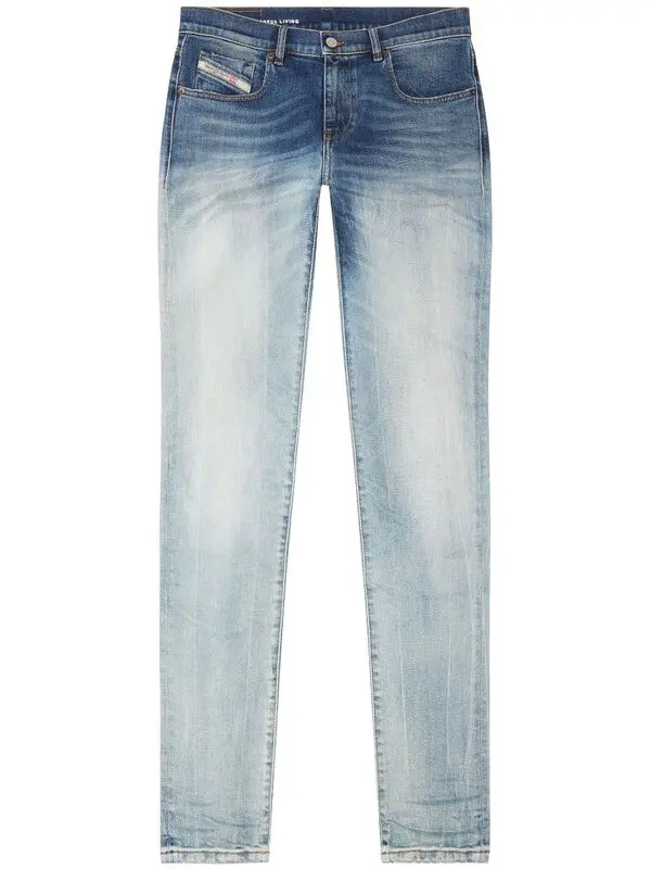 DIESEL® D-strukt 09g28 Slim-cut Jeans - Blue