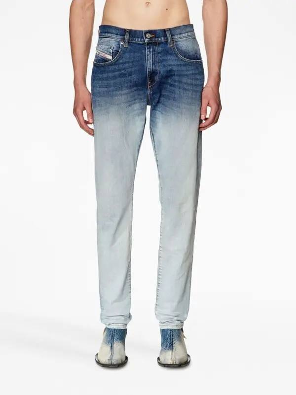 DIESEL® D-strukt 09g28 Slim-cut Jeans - Blue
