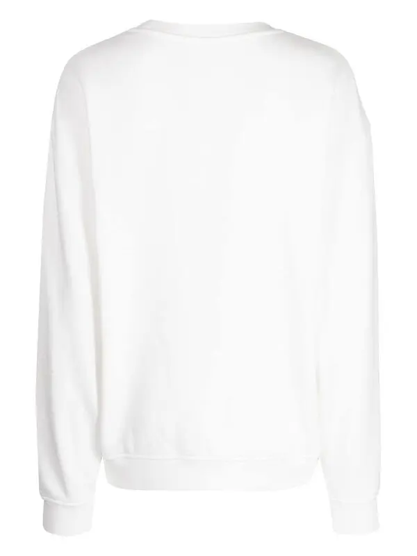 The Upside Saturn Logo Sweatshirt - White