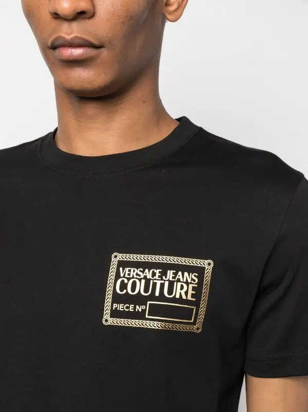 Versace Logo-print Cotton T-shirt