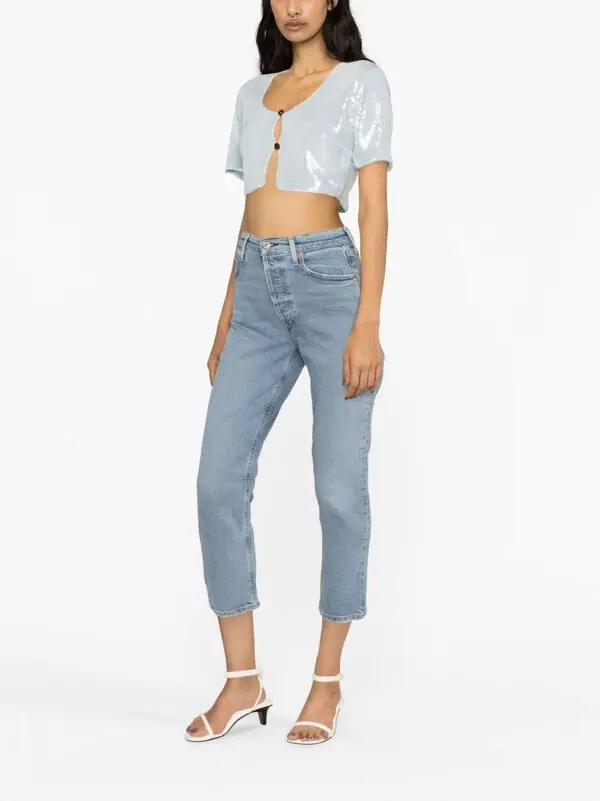 Citizens Of Humanity Charlotte Cropped Straight-leg Jeans