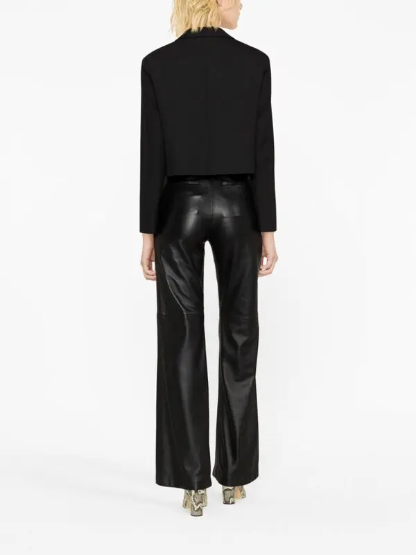Maje Cropped Single-breasted Blazer
