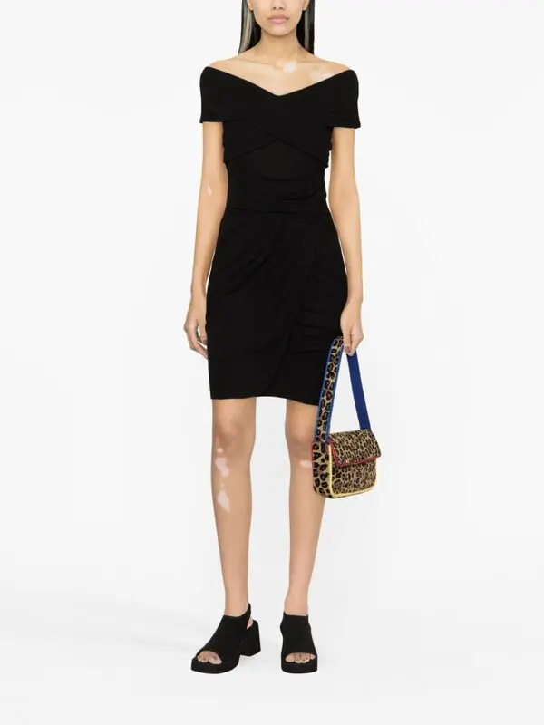 Diane Von Furstenberg Draped Mini Dress