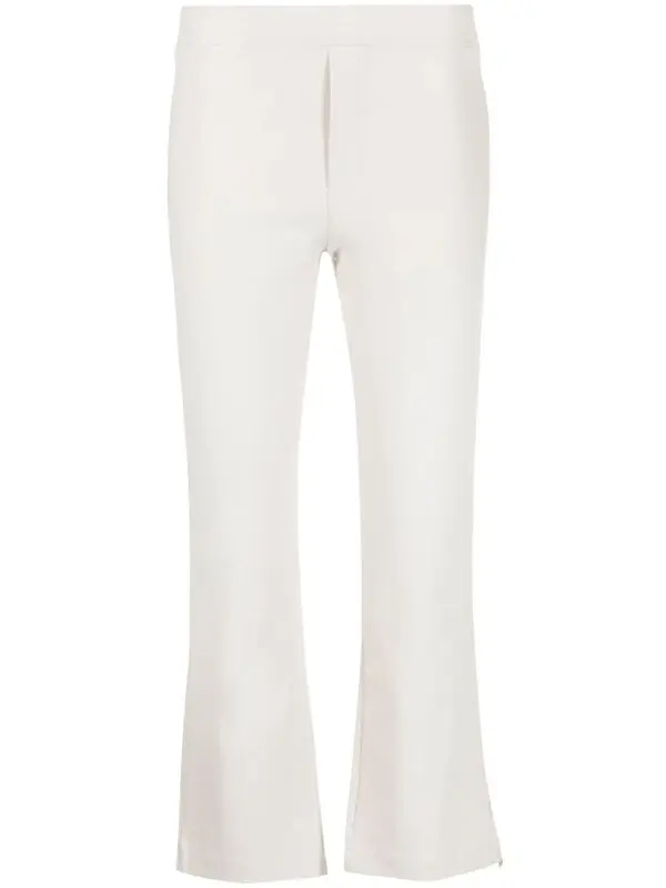 Herno Cropped Trousers - Neutrals