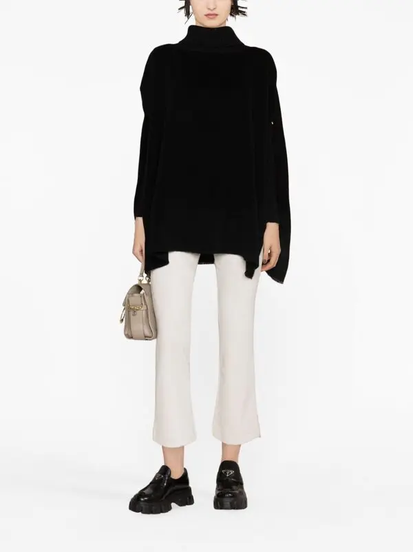 Herno Cropped Trousers - Neutrals