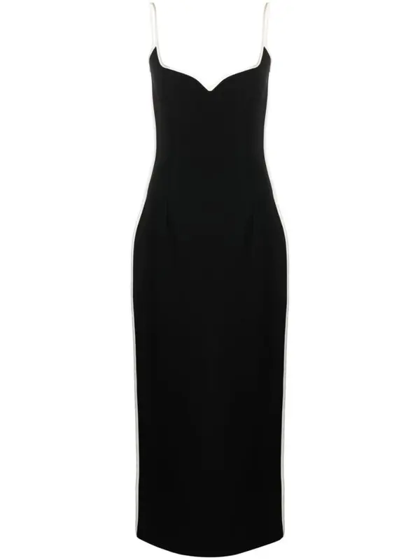 Paris Georgia Sweatheart-neck Maxi Dress