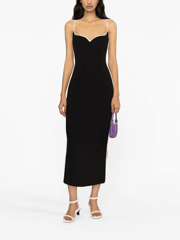 Paris Georgia Sweatheart-neck Maxi Dress