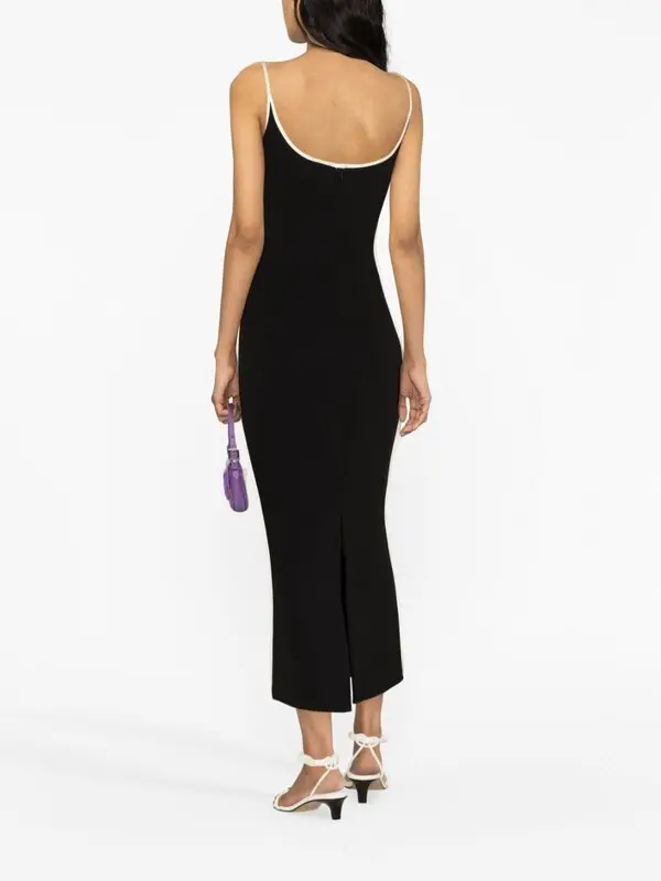 Paris Georgia Sweatheart-neck Maxi Dress