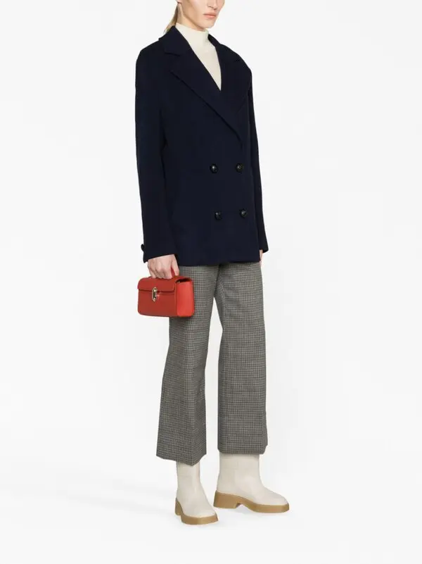 Savette Symmetry Pochette Leather Bag