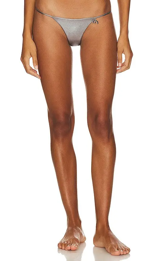Miaou Itty Bitty Bikini Bottom In Slate