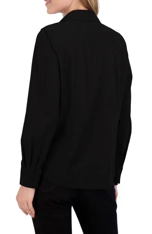 Foxcroft Taylor Stretch Shirt - Black
