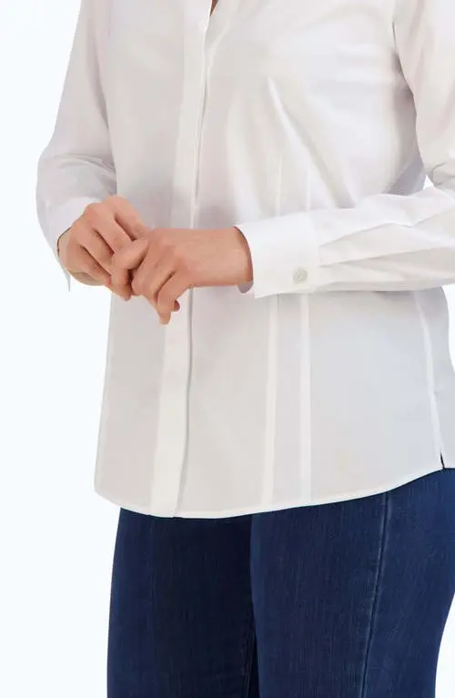 Foxcroft Taylor Stretch Shirt - White