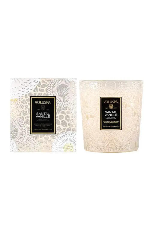 Voluspa Santal Vanille Boxed Classic Candle - Santal Vanille J Classic