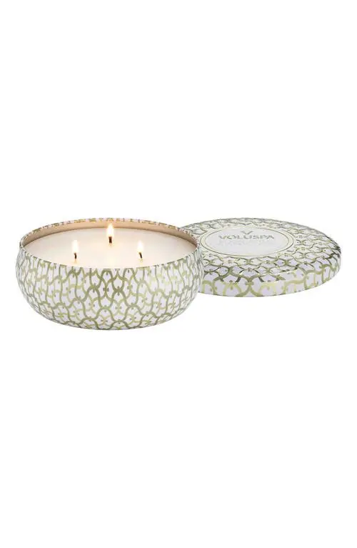Voluspa White Sage 3-wick Tin Candle