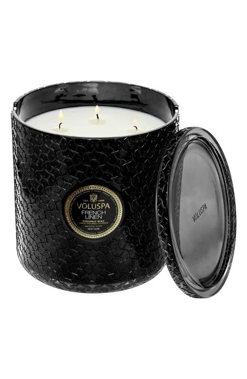 Voluspa 5-wick Hearth Candle - French Linen