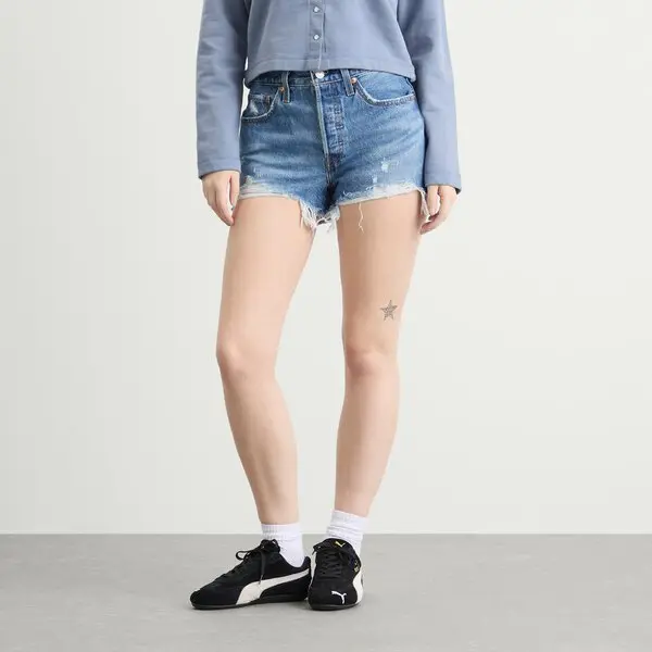 LEVI’S COLLECTIONS Levi's Red Tab 501 Boyfriend Denim Shorts